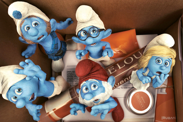 Em novo desafio, Os Smurfs chegam aos cinemas