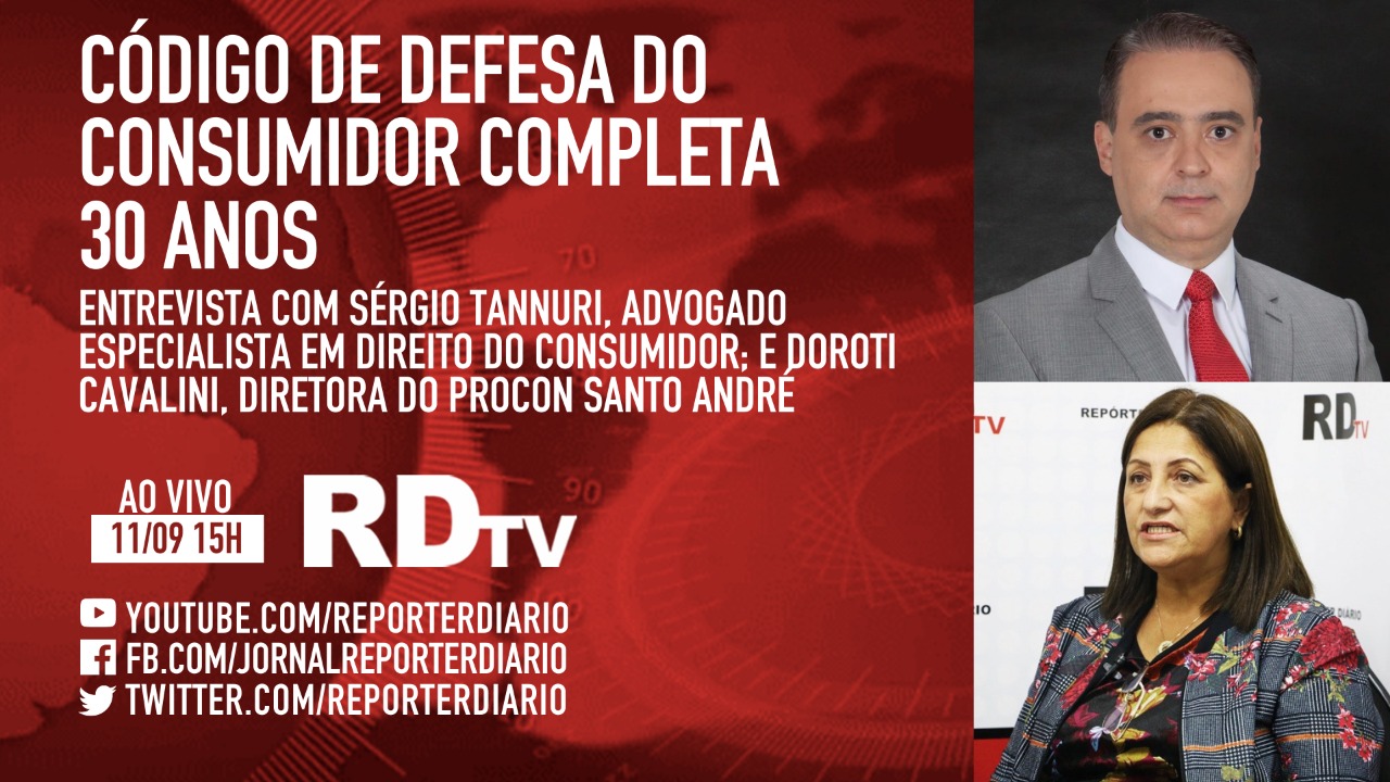 Boletim RDtv 11/09/2020, às 15h: Código de Defesa do Consumidor ... Boletim RDtv 11/09/2020, às 15h: Código de Defesa do Consumidor ...