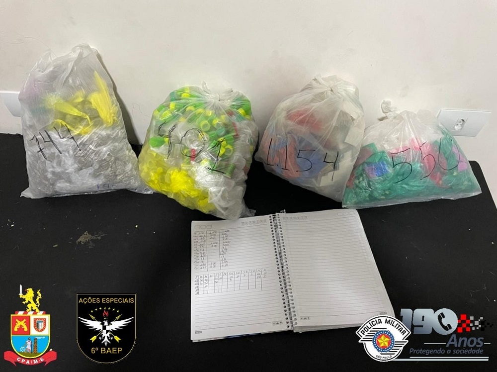Pm Detém Dois Homens E Apreende 3 7 Mil Porções De Drogas Em Santo André