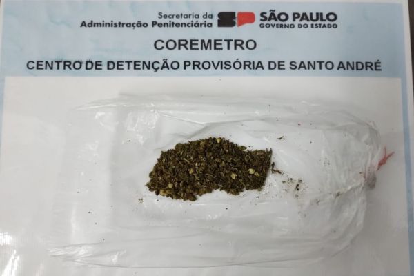Visitante é flagrada com drogas na roupa no CDP de Santo André