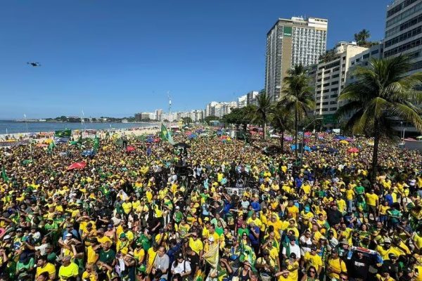 Monitor Da Usp Diz Que Ato De Bolsonaro Em Copacabana Reuniu 32 7 Mil